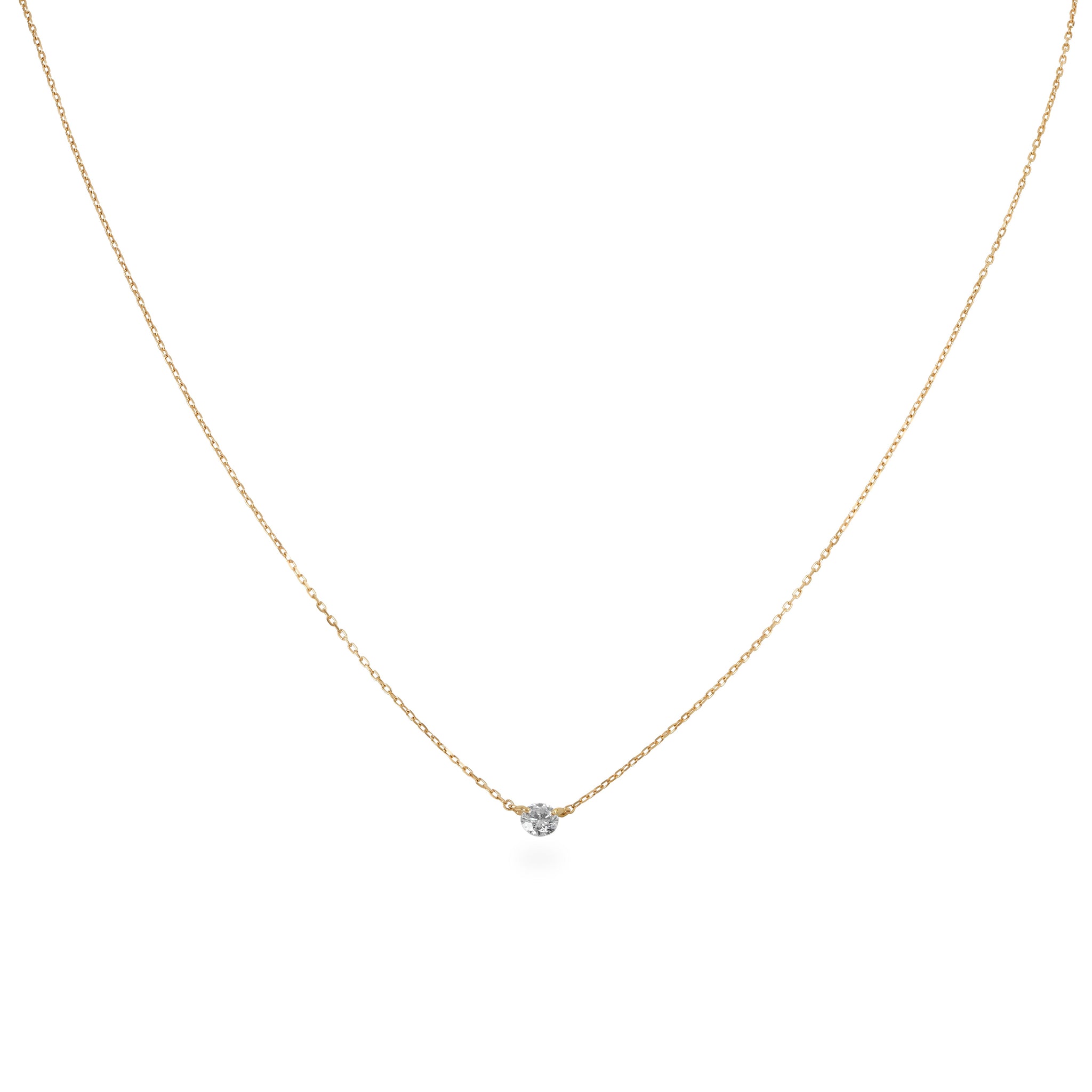 ONE DIAMOND NECKLACE